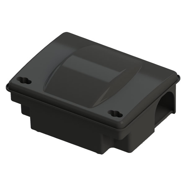 Compact rat bait station with extended lid - SIAD PEST CONTROL